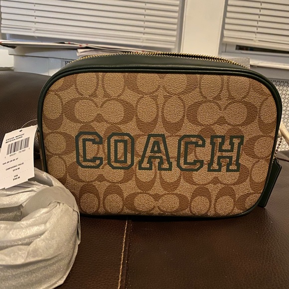 Coach | Bags | Nwt Coach Jamie Camera Bag In Signature Canvas W Varsity ...